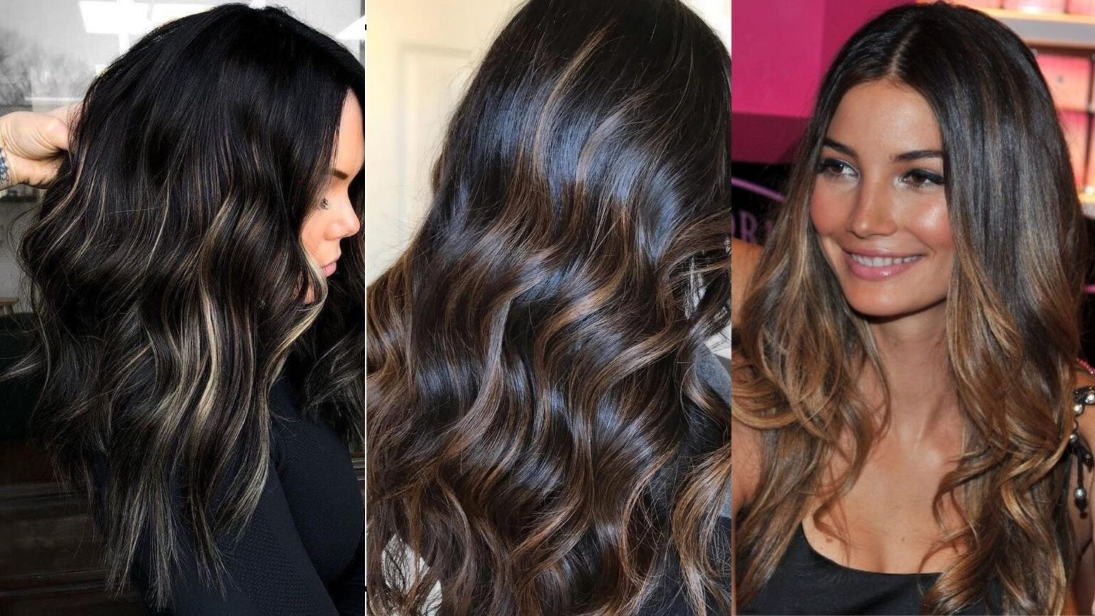 10 mechas para pelo negro que serán tendencia en 2024 y rejuvenecen el ...